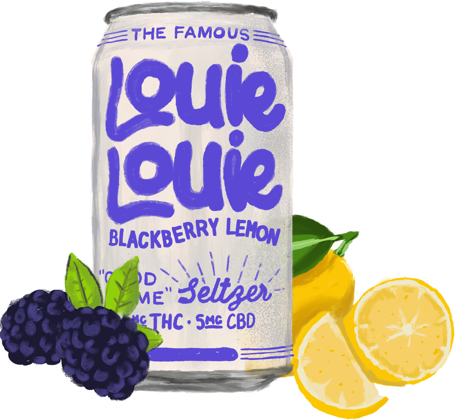 Blackberry Lemon - Louie Louie